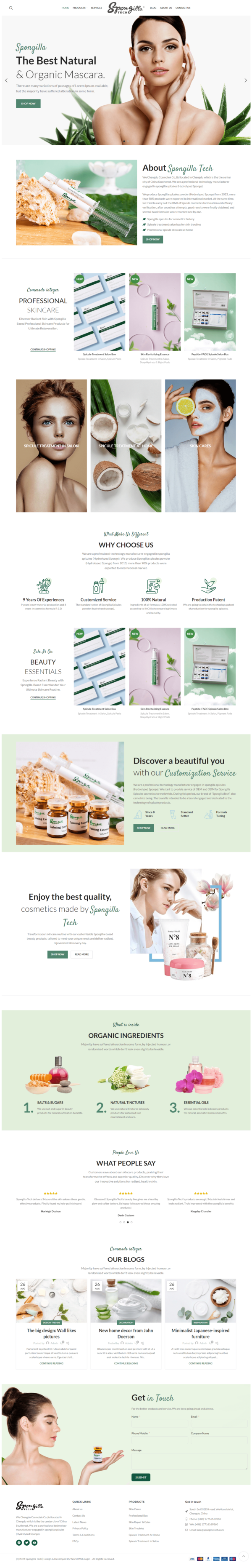 Spongilla Tech - World Web Logic